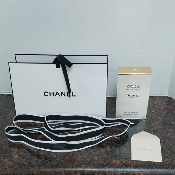 CHANEL | Accessories | Chanel Coco Mademoiselle Eau De Parfum Box Tag ...